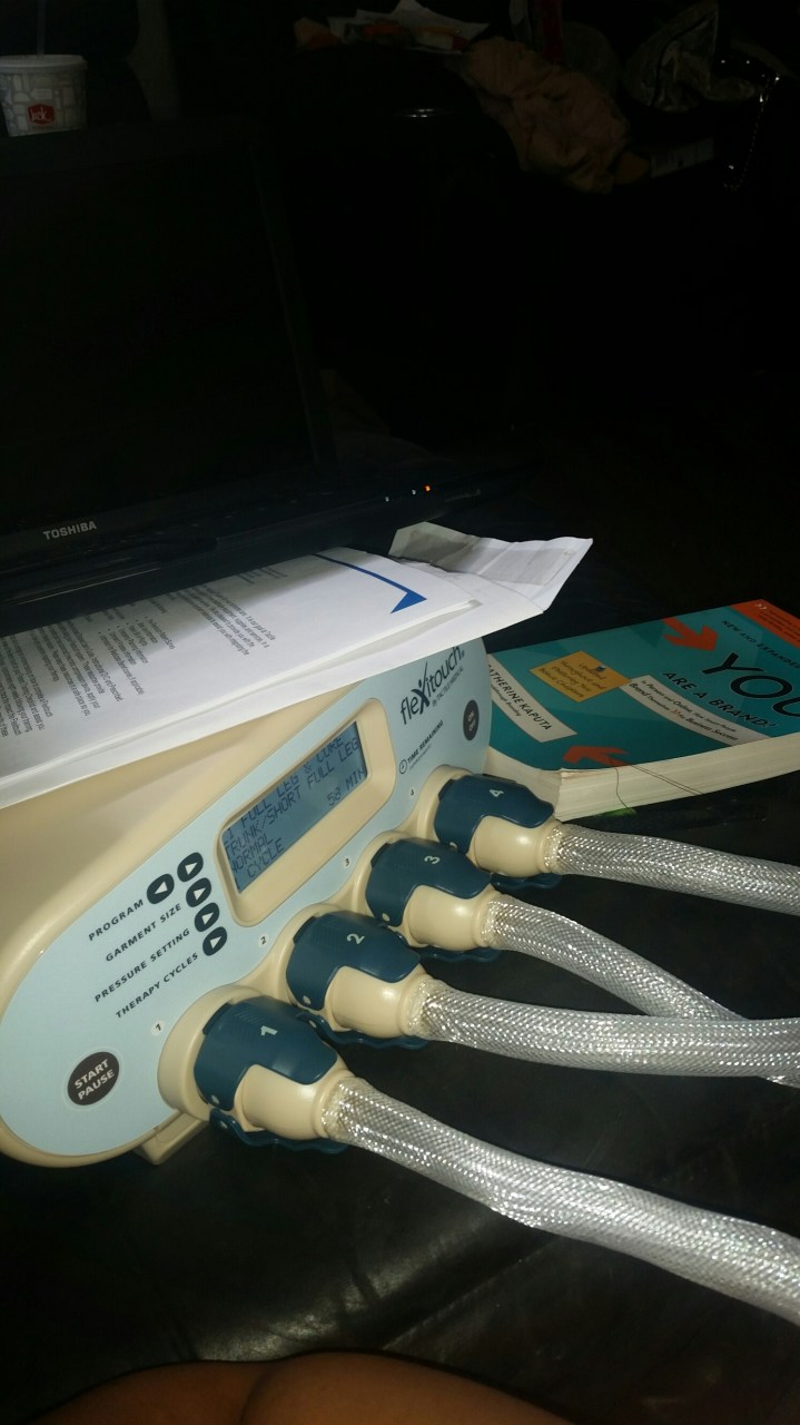 Lipedema Lady’s First Day With a FLEXITOUCH Machine! Lymphedema Therapy ...